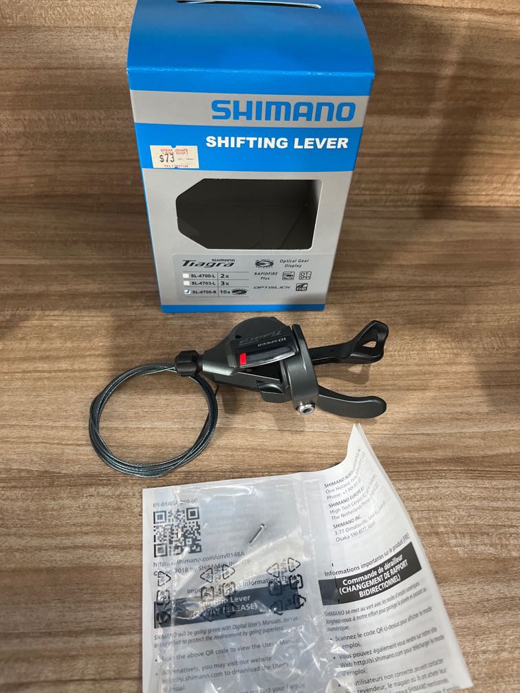 Shimano Tiagra 10 speed shifter shifting lever, Sports Equipment ...