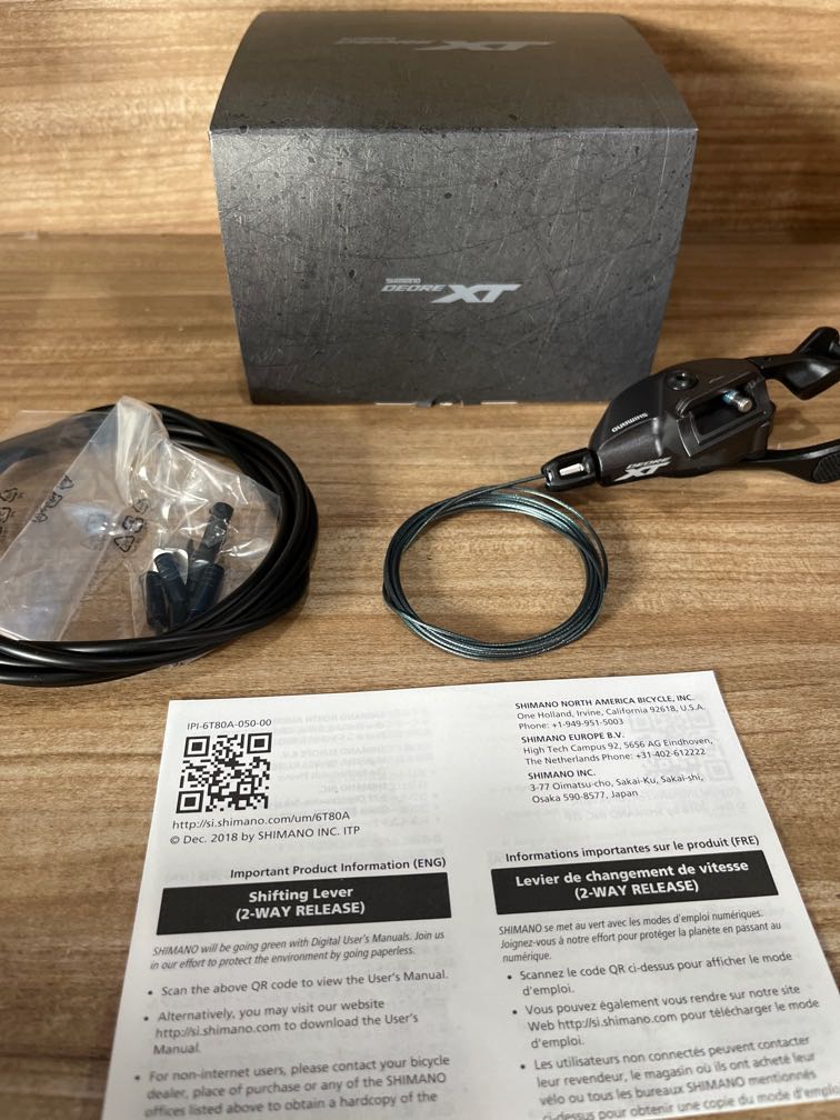 Shimano XT 12 speed Ispec shifter shifting lever, Sports Equipment ...