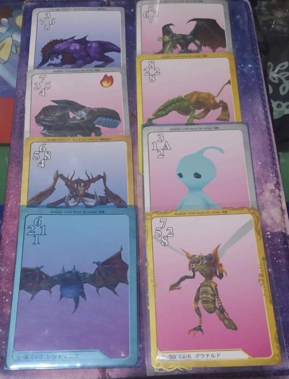 (Sold per piece) Final Fantasy VIII Trading Card Normal Carddass ...