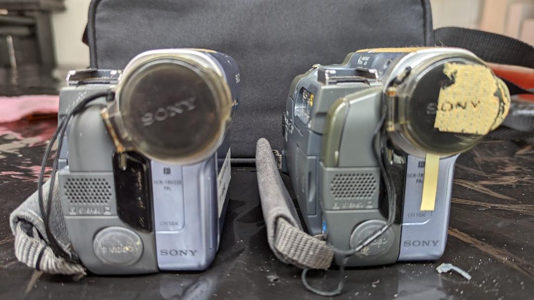 Sony mini DV camera DCR-TRV22E, Photography, Video Cameras on Carousell