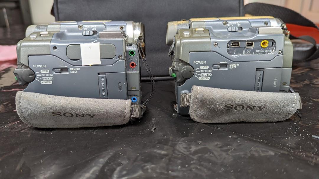 Sony mini DV camera DCR-TRV22E, Photography, Video Cameras on Carousell