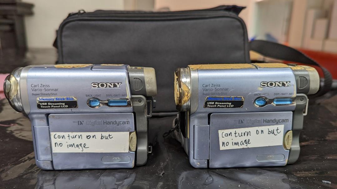 Sony mini DV camera DCR-TRV22E, Photography, Video Cameras on Carousell