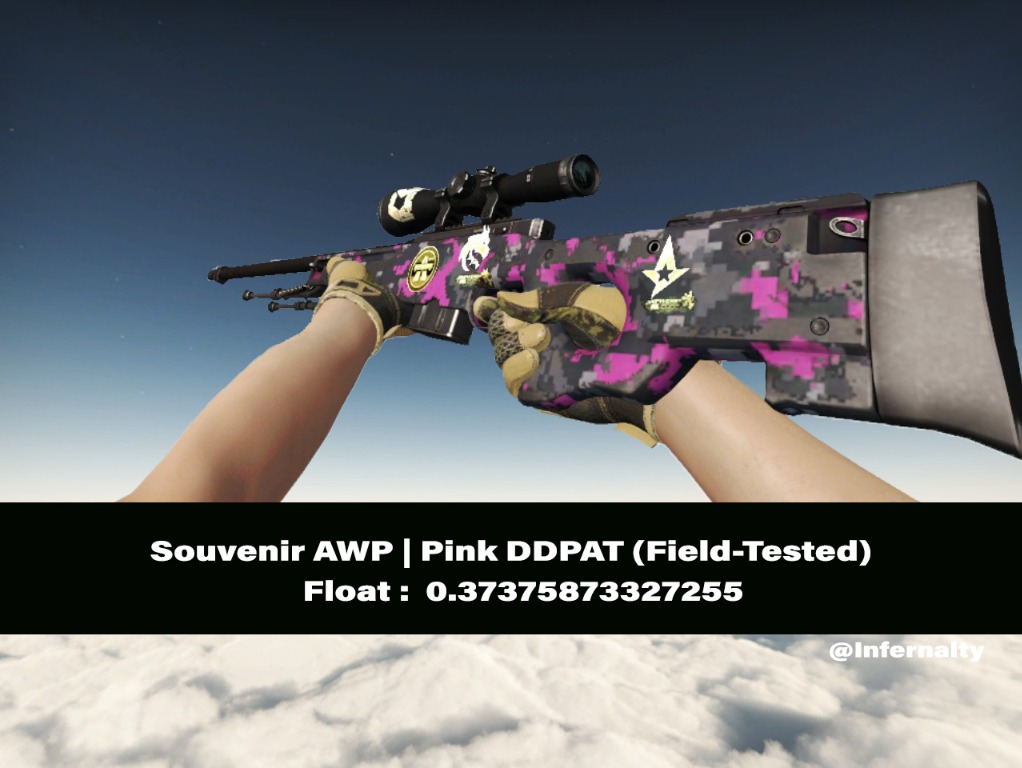 Souvenir AWP Pink DDPAT FT CSGO SKINS KNIVES, Video Gaming, Gaming ...