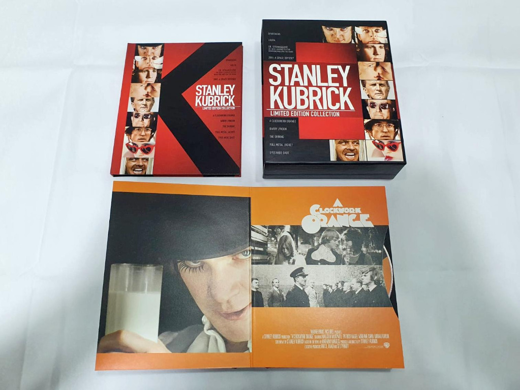 Stanley Kubrick Collection: Limited Edition Blu-ray Digibook (2011, 10-Disc Set, With Book ...