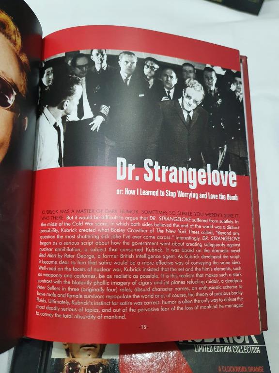 Stanley Kubrick Collection: Limited Edition Blu-ray Digibook (2011, 10-Disc Set, With Book ...