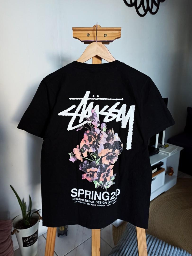 Stussy Spring 20 Bouquet Tee, Men's Fashion, Tops & Sets, Tshirts ...
