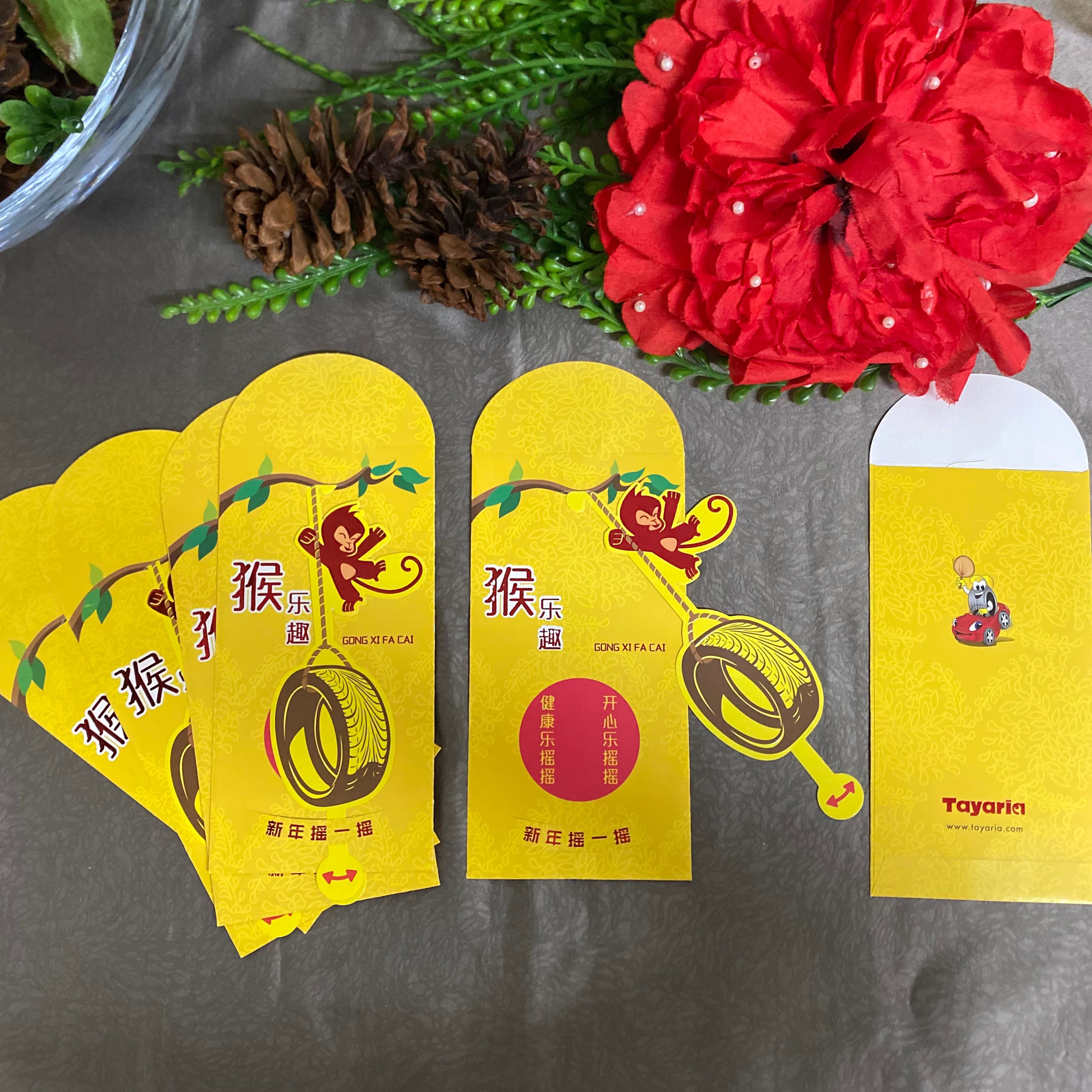 Tayaria Ang pow packet _ Monkey red packet, Everything Else, Others on ...