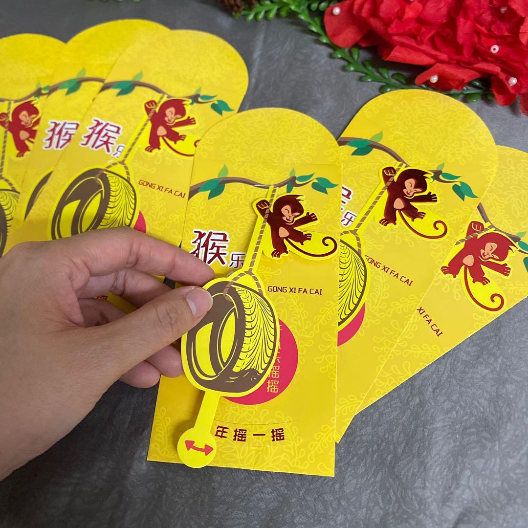 Tayaria Ang pow packet _ Monkey red packet, Everything Else, Others on ...