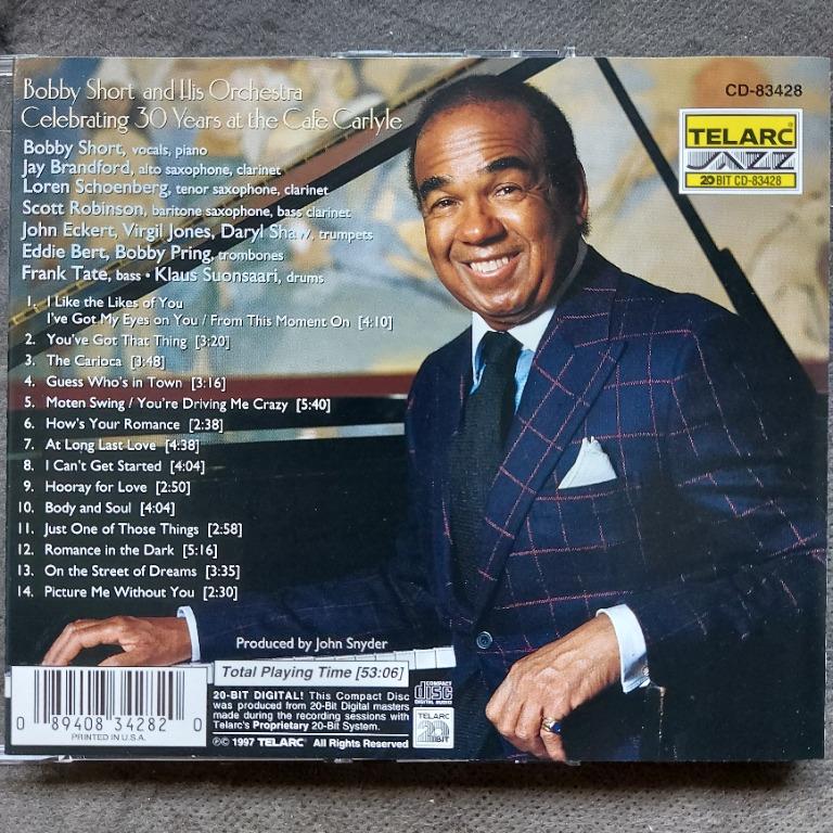 TELARC．bobby short (jaZZ piano) & his orchestra - ceLebrating 30 Years ...