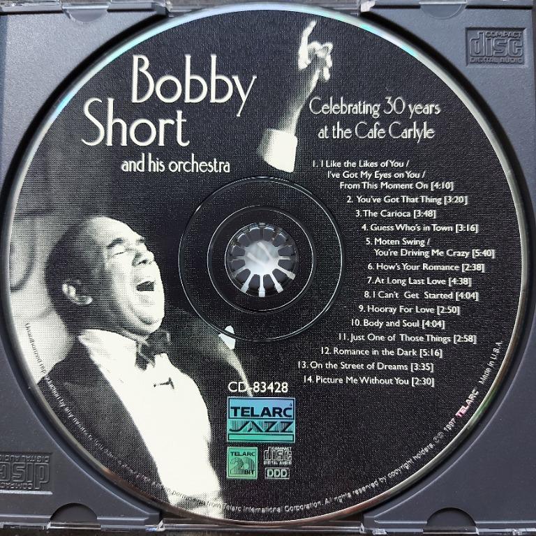 TELARC．bobby short (jaZZ piano) & his orchestra - ceLebrating 30 Years ...