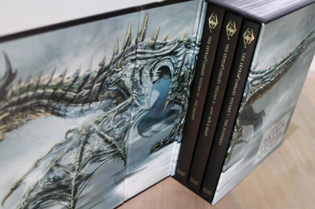 The Skyrim Library - Volumes I, II & III (Box Set) Hardcover, Video ...