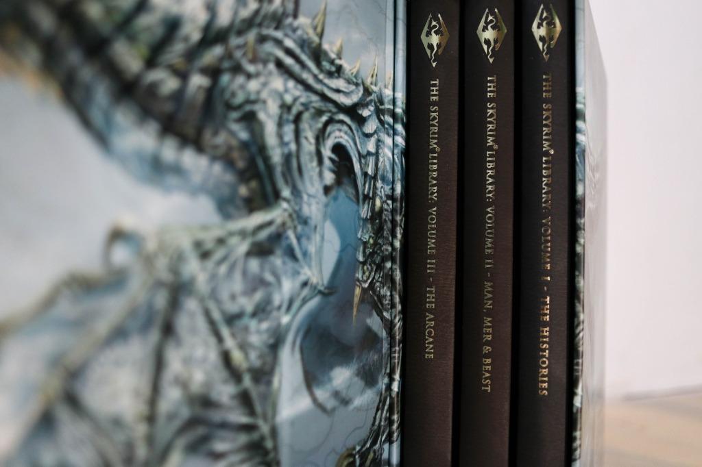 The Skyrim Library - Volumes I, II & III (Box Set) Hardcover, Video ...