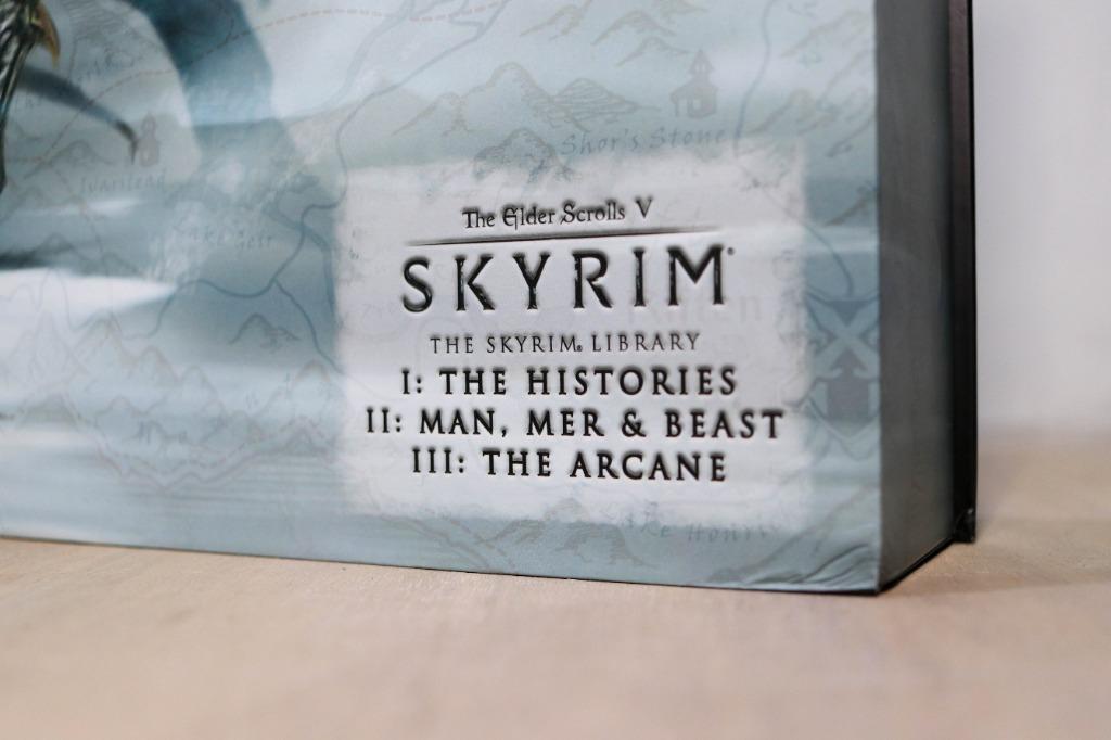The Skyrim Library - Volumes I, II & III (Box Set) Hardcover, Video ...