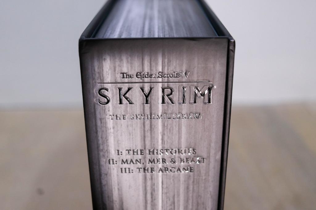 The Skyrim Library - Volumes I, II & III (Box Set) Hardcover, Video ...