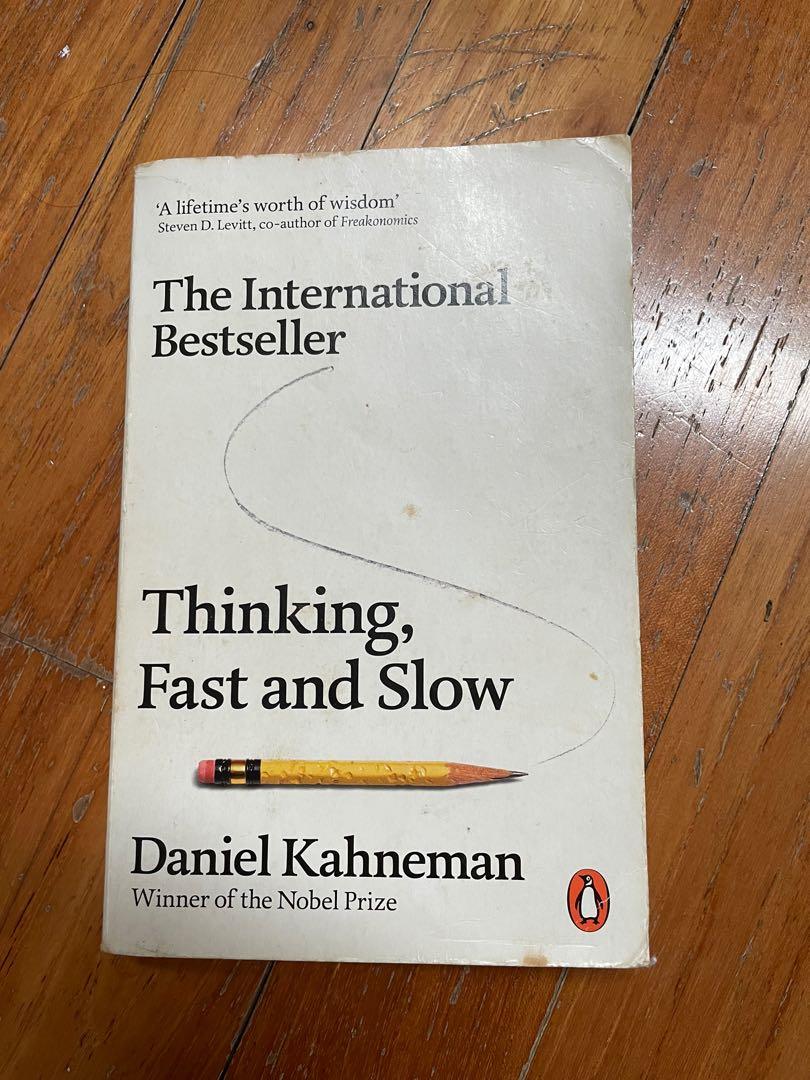 Thinking Fast, Thinking Slow by Daniel Kahneman, Hobbies & Toys, Books ...