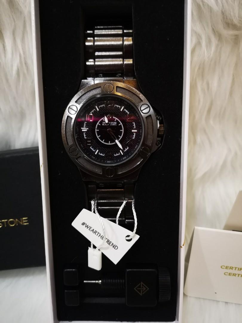 Timothy Stone Quartz Stainless Steel Watch, Luxury, Watches on Carousell