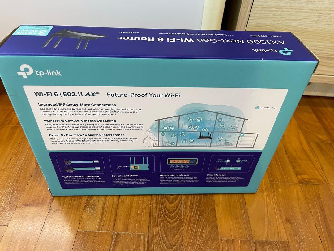 TP LINK AX 1500 Next_Gen Wifi 6 Router, Computers & Tech, Parts ...
