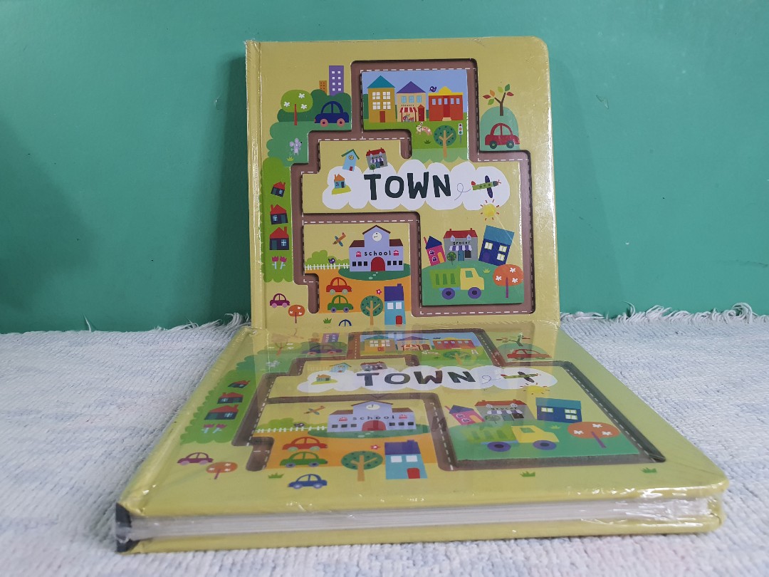 Tracing Book: Town, Hobbies & Toys, Books & Magazines, Children's Books ...