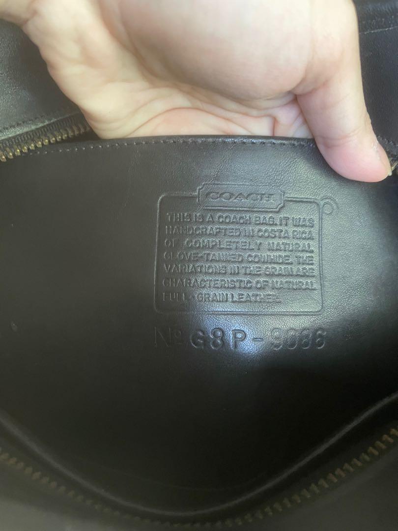 Vintage Coach Legacy in Black Smooth Leather No G8P-9086, Luxury, Bags ...