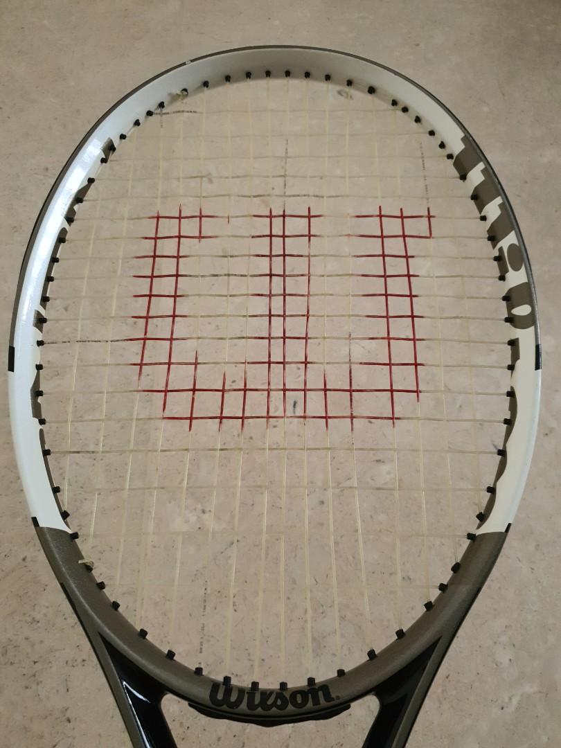 Wilson Nano Tour Carbon tennis racket, Sports Equipment, Sports & Games ...