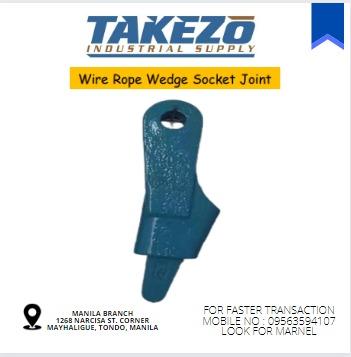 WIRE ROPE WEDGE SOCKET JOINT, Commercial & Industrial, Construction ...