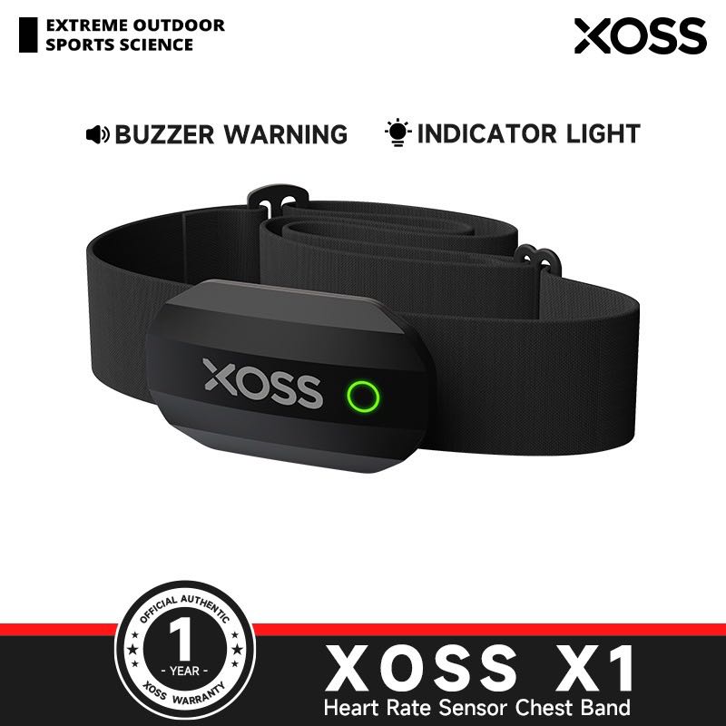 XOSS X1 Chest Heart Rate Sensor, Sports Equipment, Other Sports ...