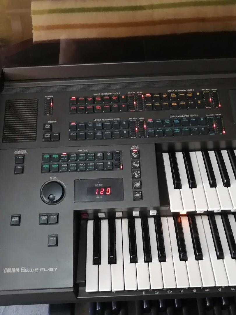 Yamaha EL87 Electone Organ, Hobbies & Toys, Music & Media, Musical ...