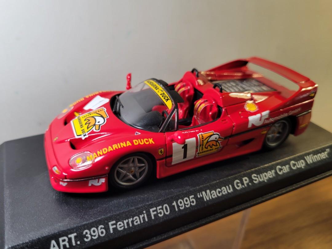 1/43 Ferrari F50 Charles Kwan Mandarina Duck 1995 Macau Grand Prix ...