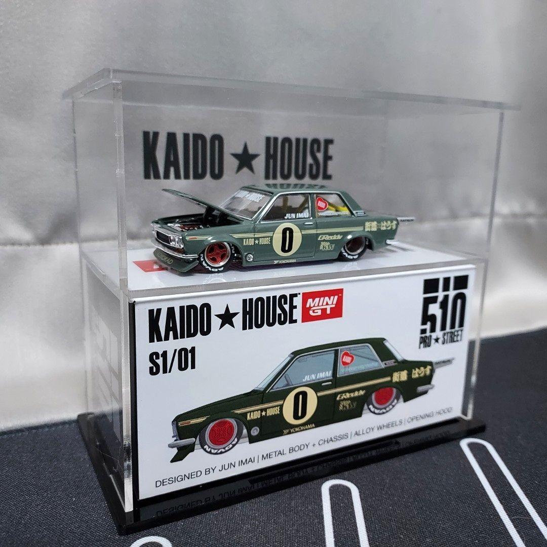 1/64 acrylic display case for MINI GT x Kaido House Datsun 510, Hobbies ...