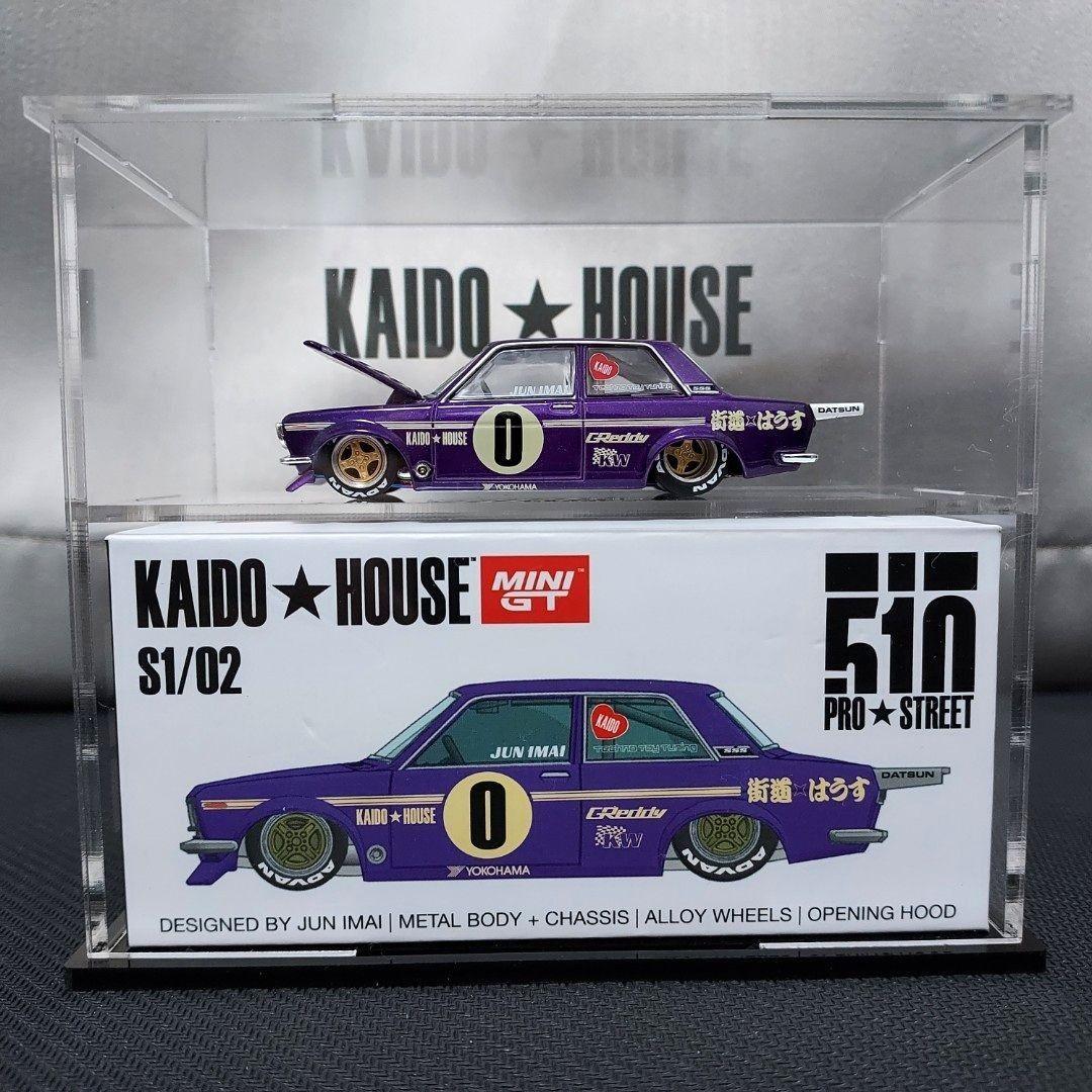1/64 acrylic display case for MINI GT x Kaido House Datsun 510, Hobbies ...