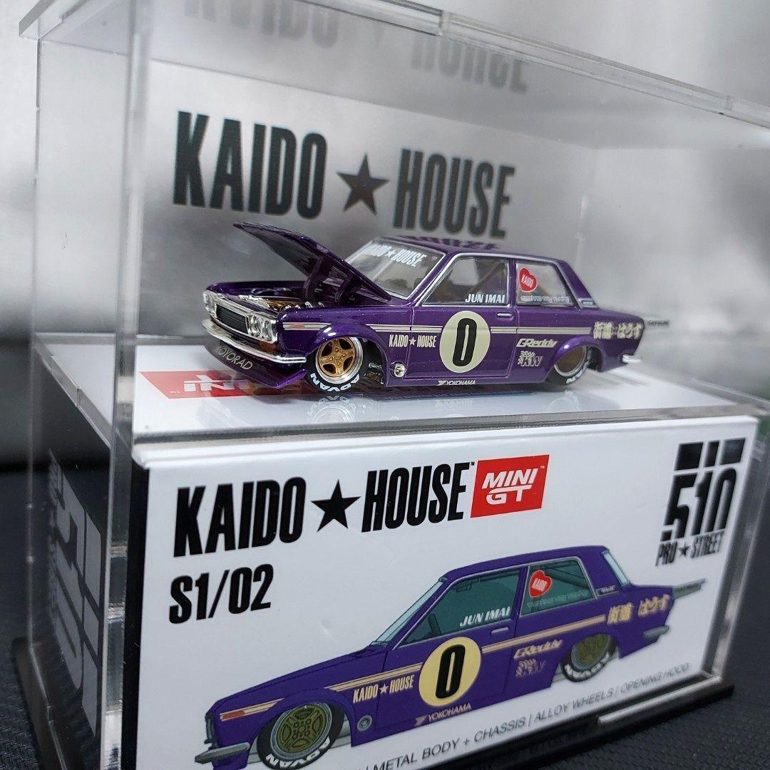 1/64 acrylic display case for MINI GT x Kaido House Datsun 510, Hobbies ...