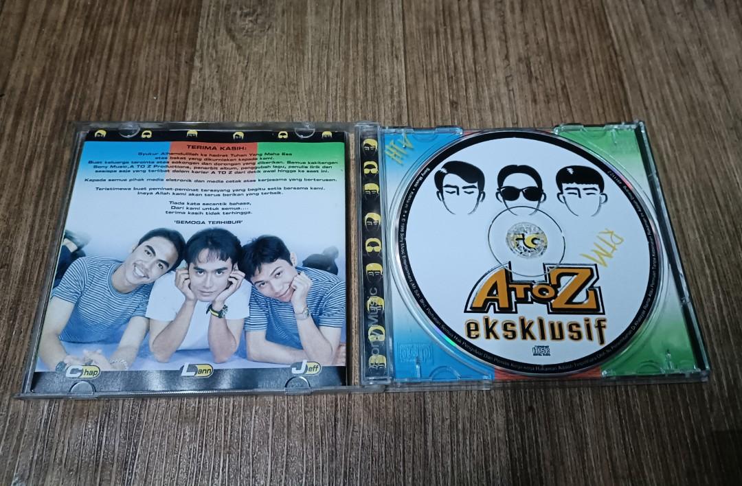 CD A TO Z @1998 SONY Music.. album Kompilasi Kumpulan A TO Z.., Hobbies & Toys, Music & Media ...