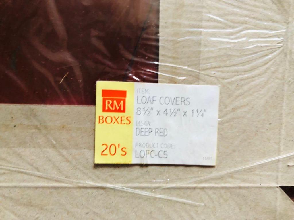 3 sets BRAND NEW Loaf/Multi-purpose Red Box, Furniture & Home Living ...