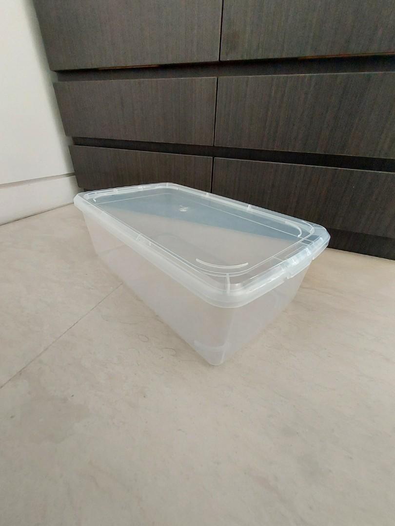 7 x Daiso Stackable Storage Boxes, Furniture & Home Living, Home ...