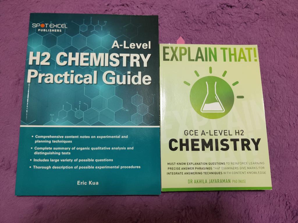 A LEVEL CHEMISTRY practical guide and question answer guide, Hobbies ...