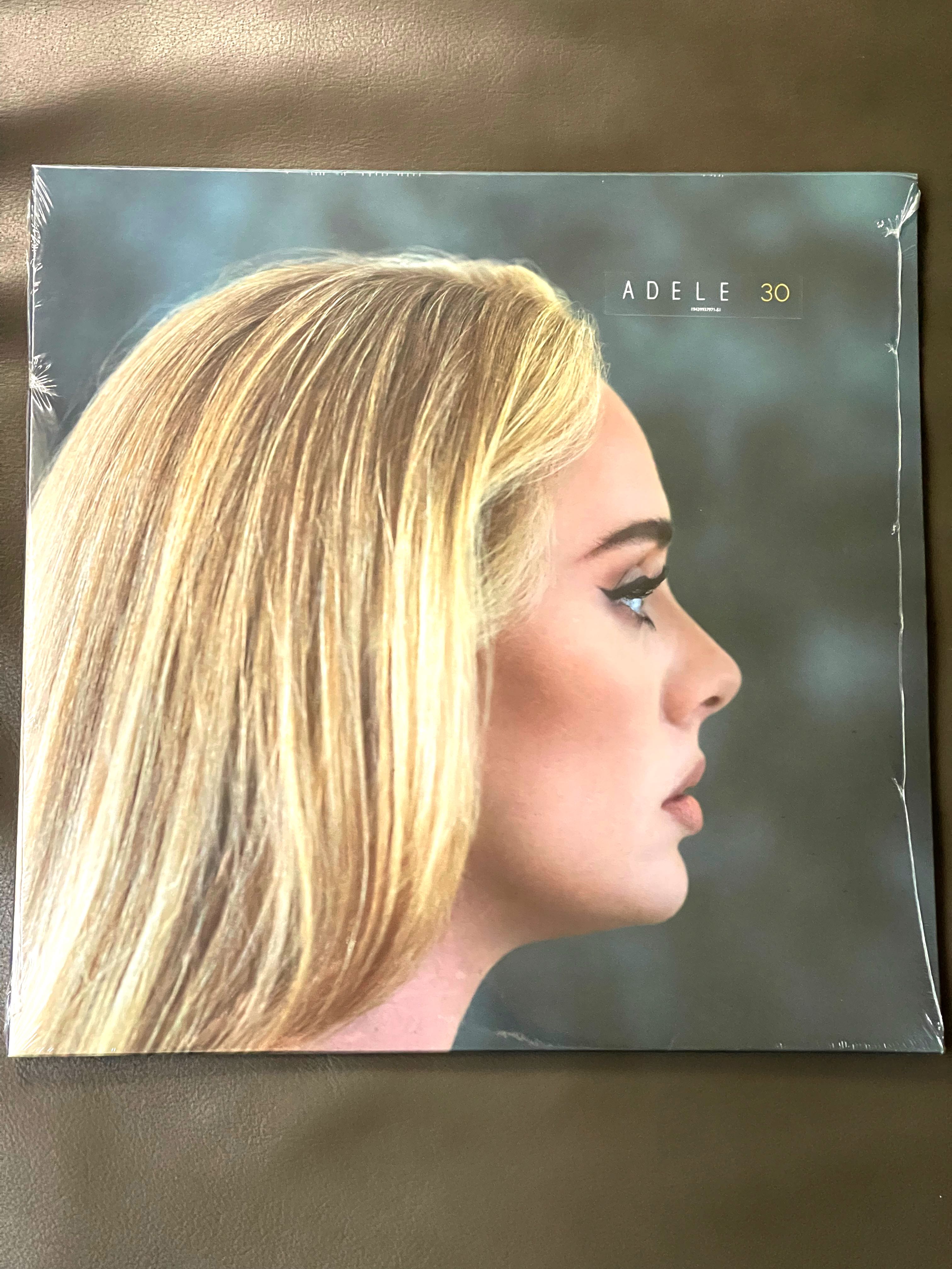 Adele 30 album on exclusive white vinyl, Hobbies & Toys, Music & Media, Vinyls on Carousell