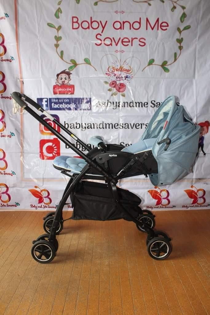 Aprica Luxuna Comfort Lightweight High Seat Luxury Stroller, Babies ...