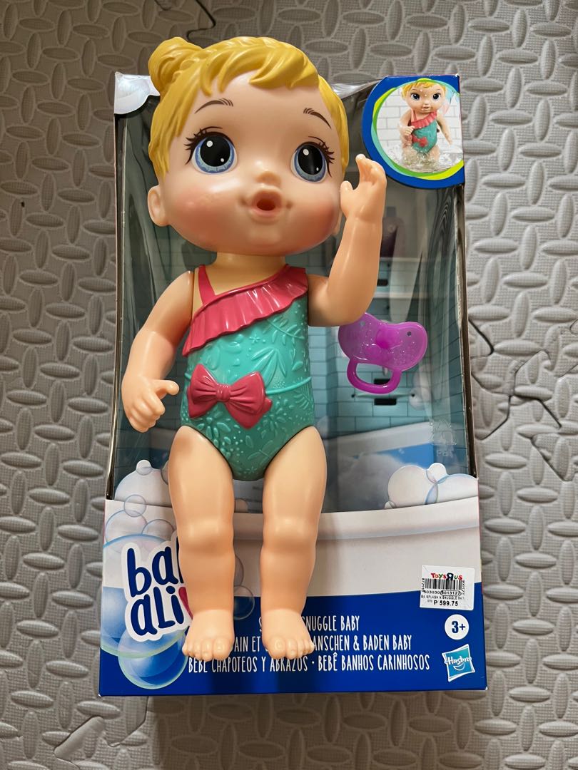 Baby Alive Splash N Snuggle Baby, Hobbies & Toys, Toys & Games on Carousell