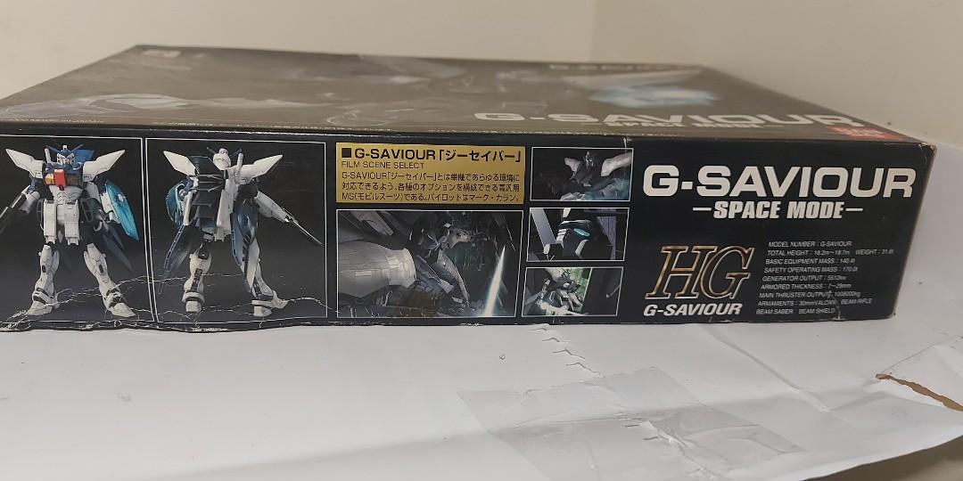 Bandai HG GUNDAM G-SAVIOUR Space Mode, 興趣及遊戲, 玩具 & 遊戲類 - Carousell