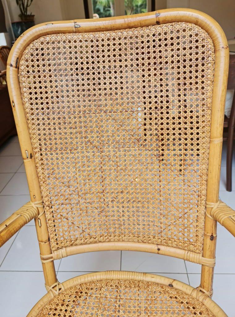 Beautiful rattan chair - throne for the king of the house, Furniture ...