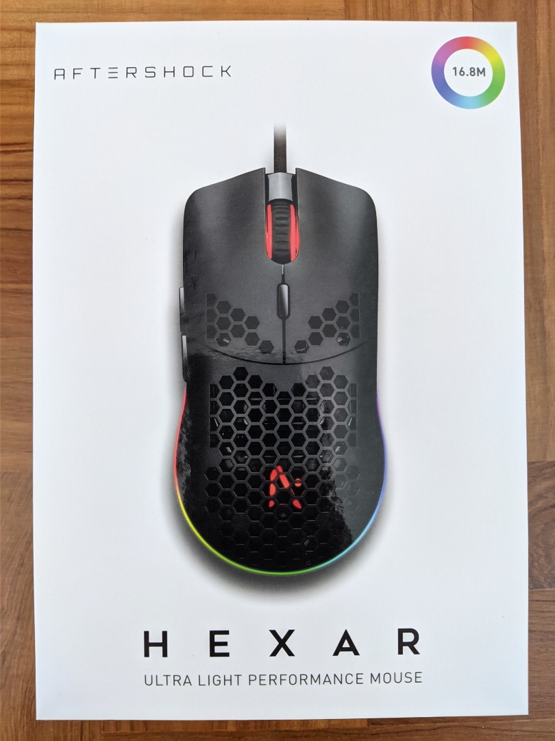 BNIB Aftershock Hexar Ultra Light Performance Mouse, Computers & Tech ...