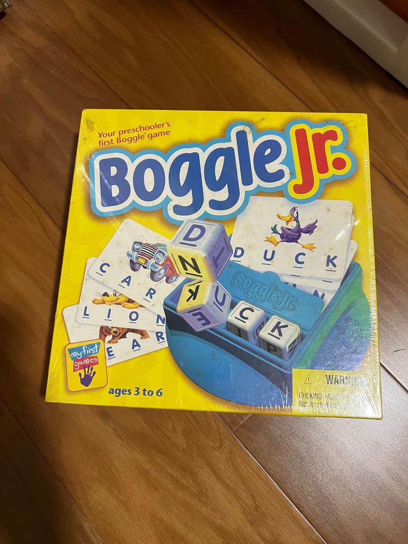 Boggle Jr., Hobbies & Toys, Toys & Games on Carousell