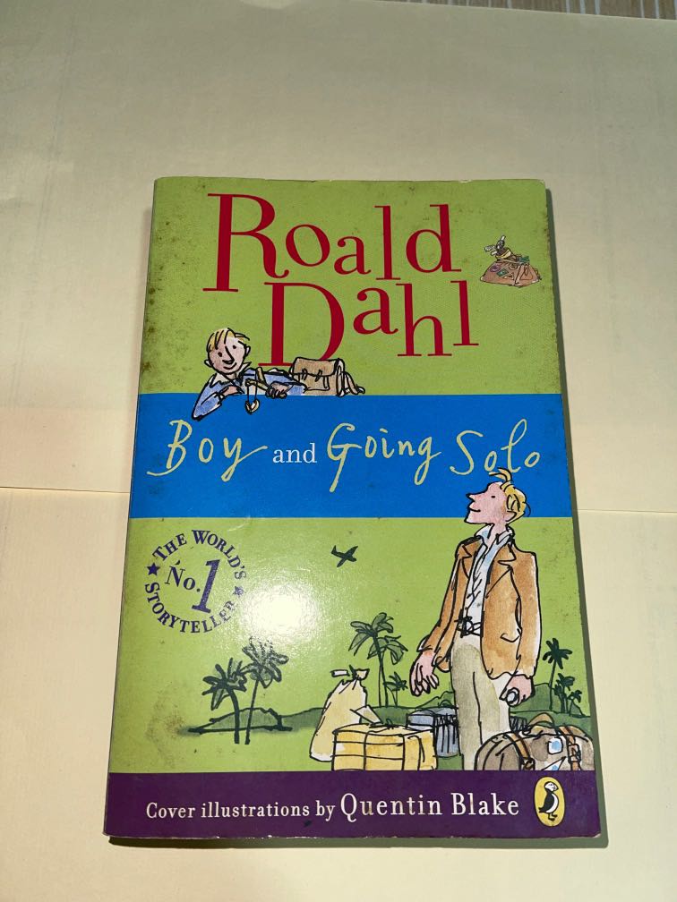 BOY AND GOING SOLO BY ROALD DAHL, Hobbies & Toys, Books & Magazines ...
