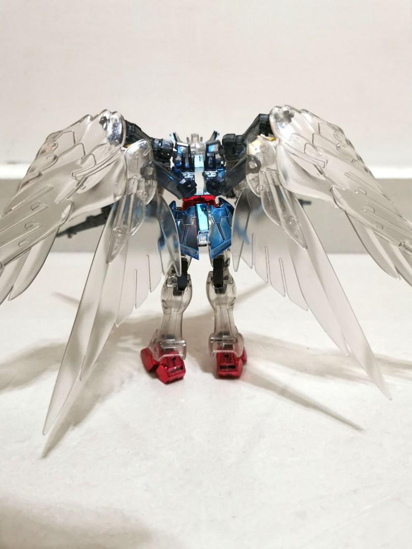 Built Bandai HG Wing Zero Custom Metallic Clear Gundam, Hobbies & Toys ...
