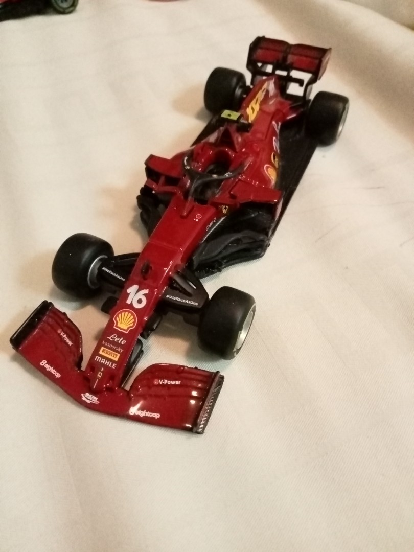 Burago F1 formula one car Ferrari number 16, Hobbies & Toys, Toys ...