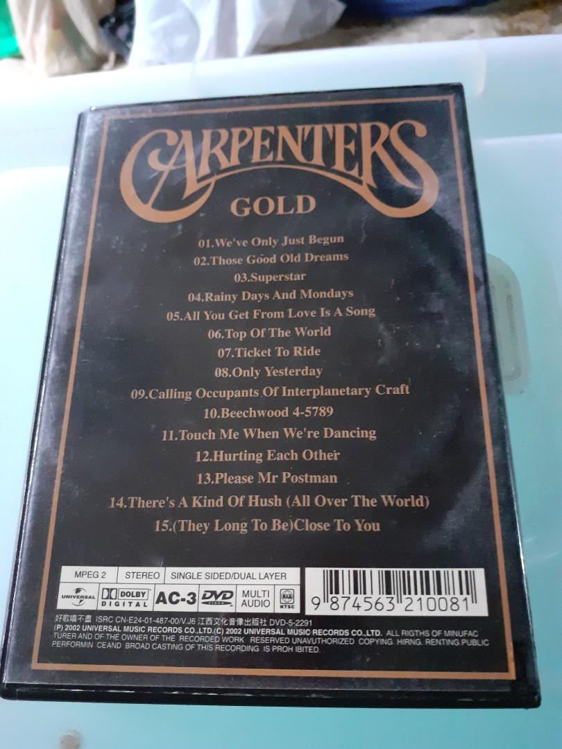 Carpenters Gold (Greatest Hits), Hobbies & Toys, Music & Media, CDs ...