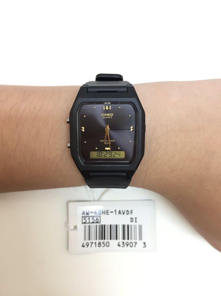 Casio vintage rubber watch, Women's Fashion, Watches & Accessories ...