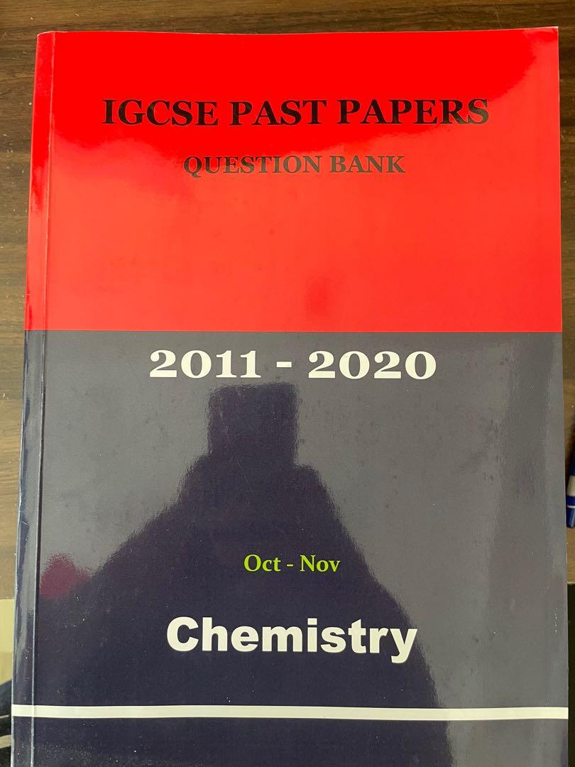 CHEMISTRY IGCSE 0620 PAST PAPERS, Hobbies & Toys, Books & Magazines ...