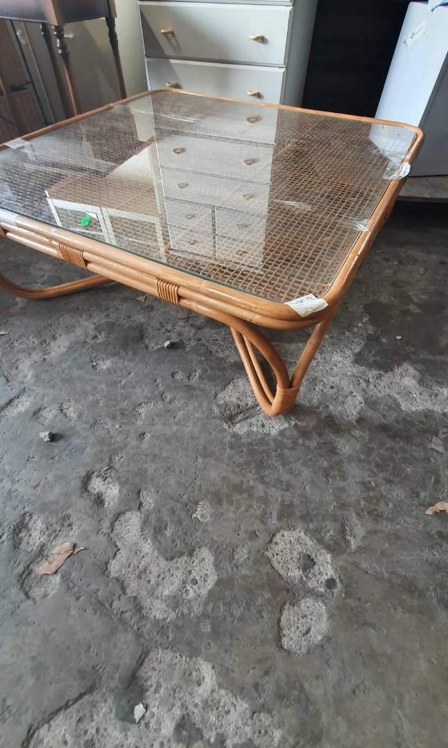 Classic Rattan Center Table, Furniture & Home Living, Furniture, Tables ...