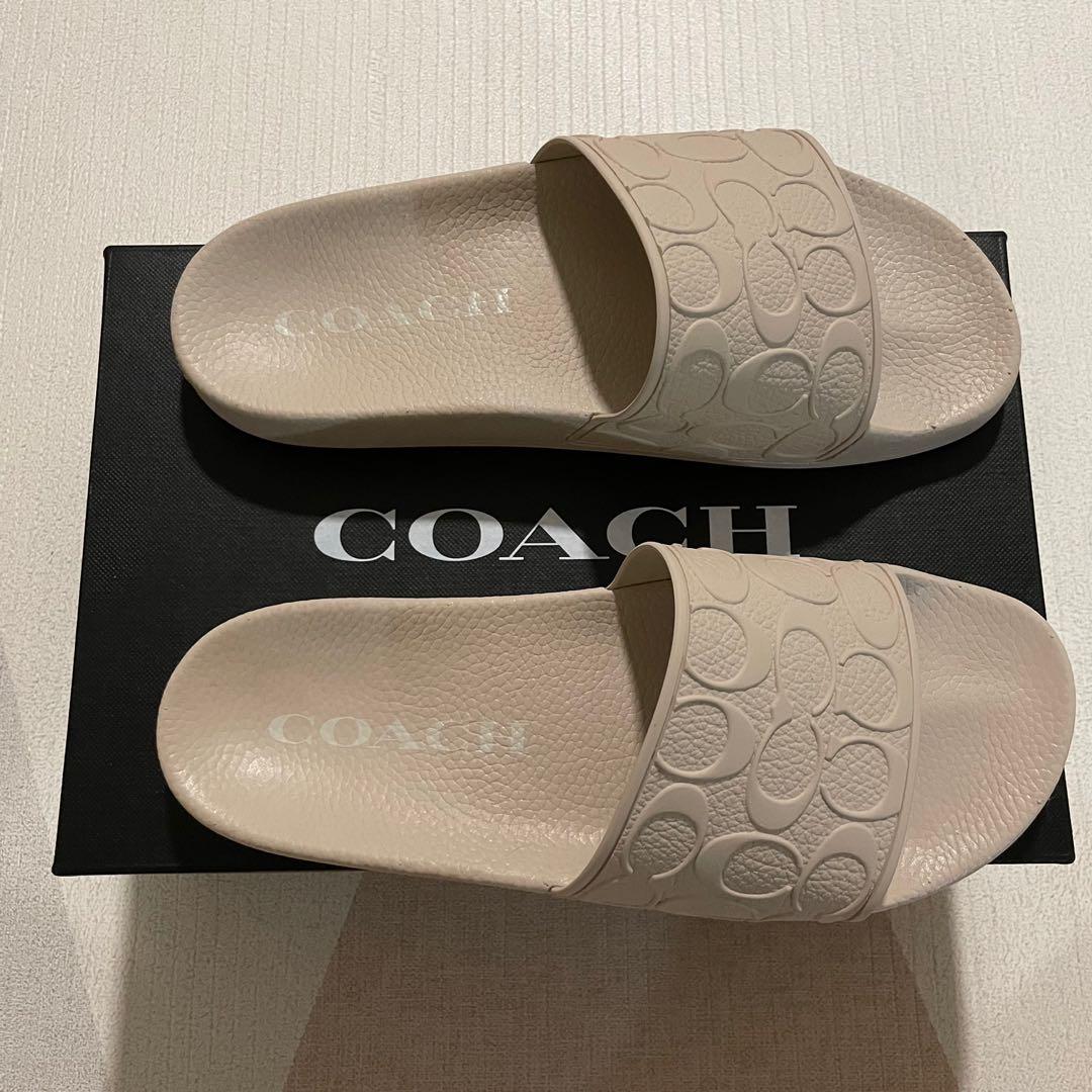 Coach Sliders, Luxury, Sneakers & Footwear on Carousell